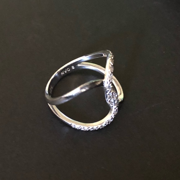 Jewelry | Stunning 925 Nvc Infinity Knot Ringsize 8 | Poshmark